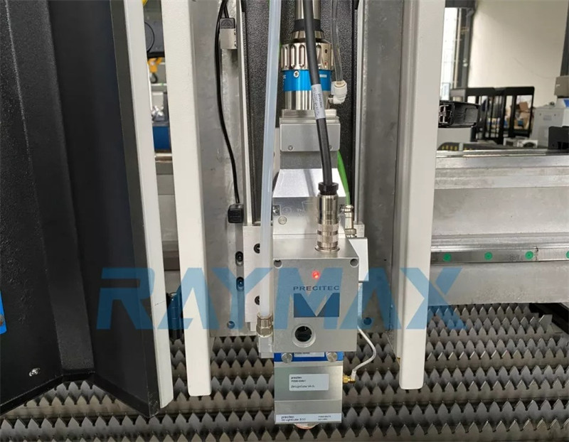 Laser zuntz mozteko makina korritu lan mahaiarekin - RAYMAX